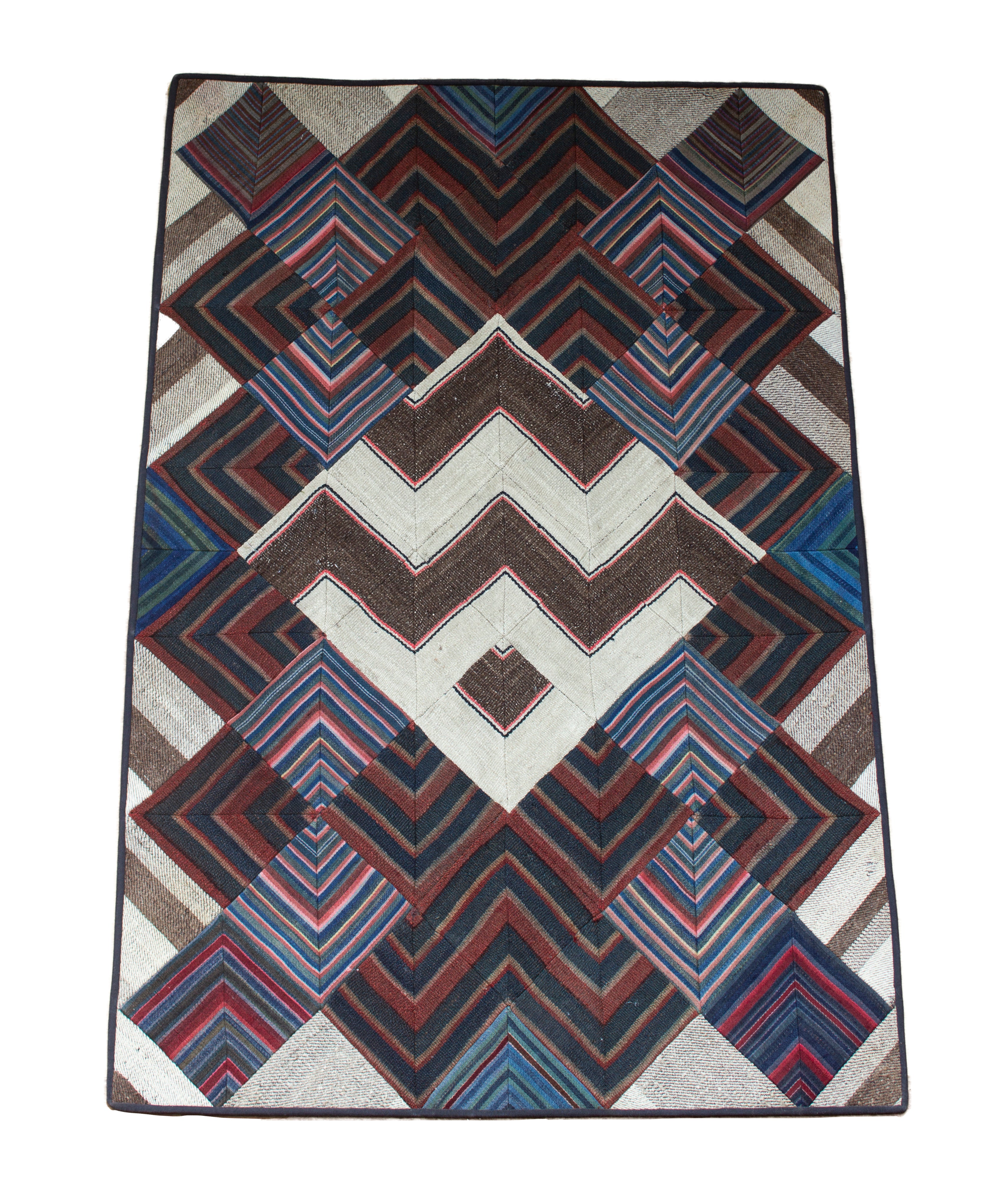 'Dze Stone Design with Garuda Beak', Tibetan Wall-Hanging Art ...